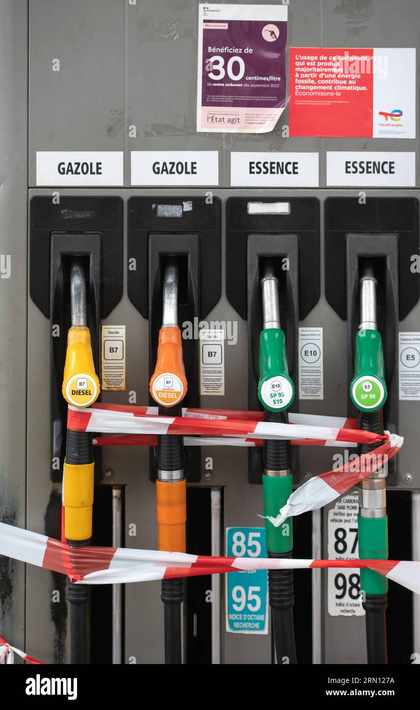 Totalenergies total gas station hi-res stock photography and images - Alamy