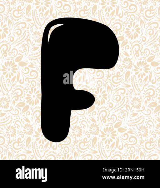 Bubbly Alphabet F , Black alphabet vector, alphabet vector, alphabet ...
