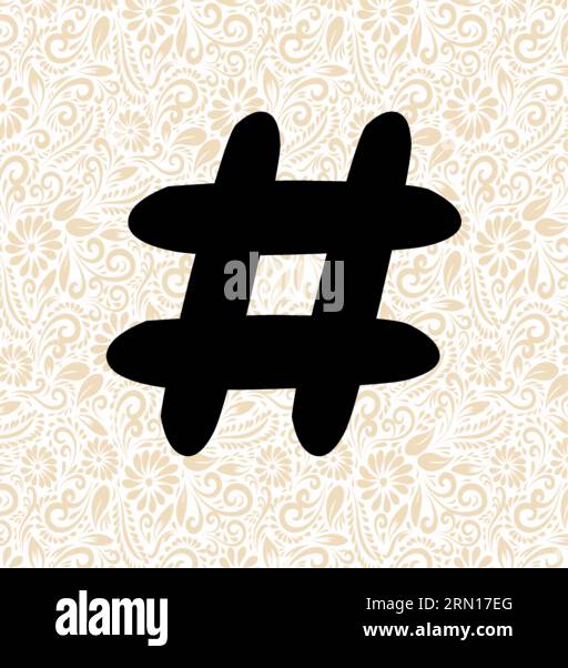 Hash vector vectors hi-res stock photography and images - Alamy