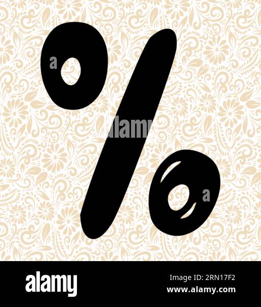 Bubbly Alphabet SYMBOL PERCENT , Black alphabet vector, alphabet vector ...