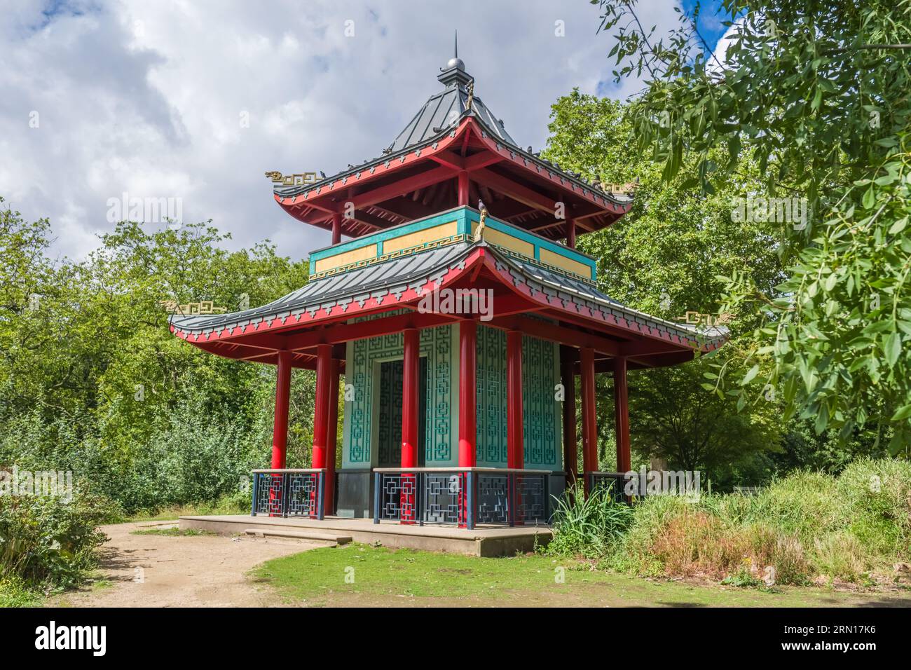 Victoria Park, Hackney, London, England - 29th July 2023: The Chinese ...