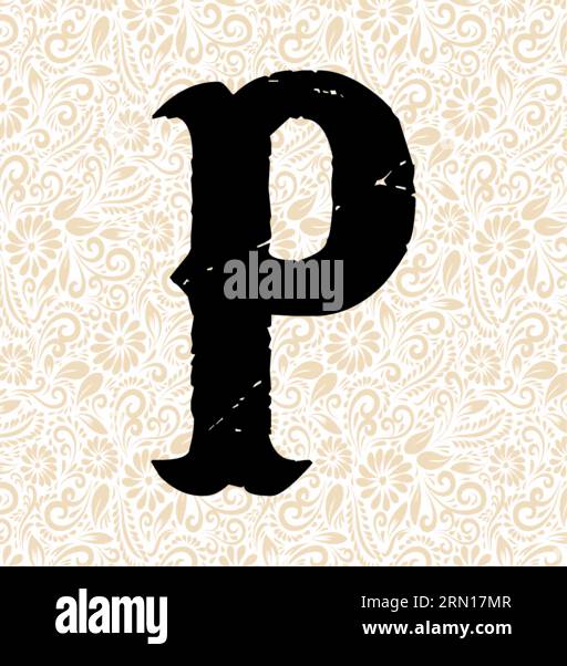 Carnival Alphabet P UPPER , Black alphabet vector, alphabet vector ...