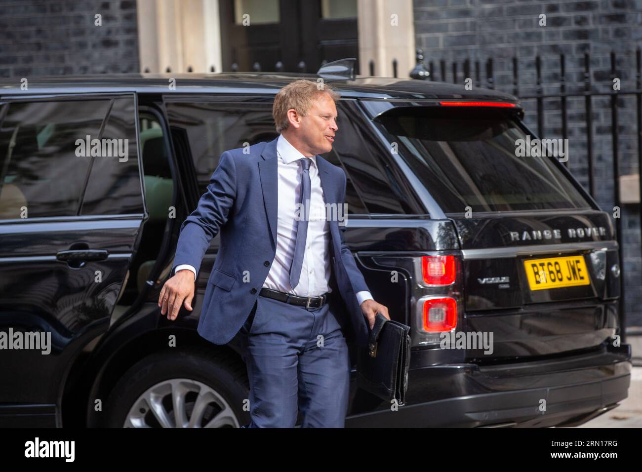 London, England, UK. 31st Aug, 2023. GRANT SHAPPS arrives at 10 Downing Street as Prime Minister ...