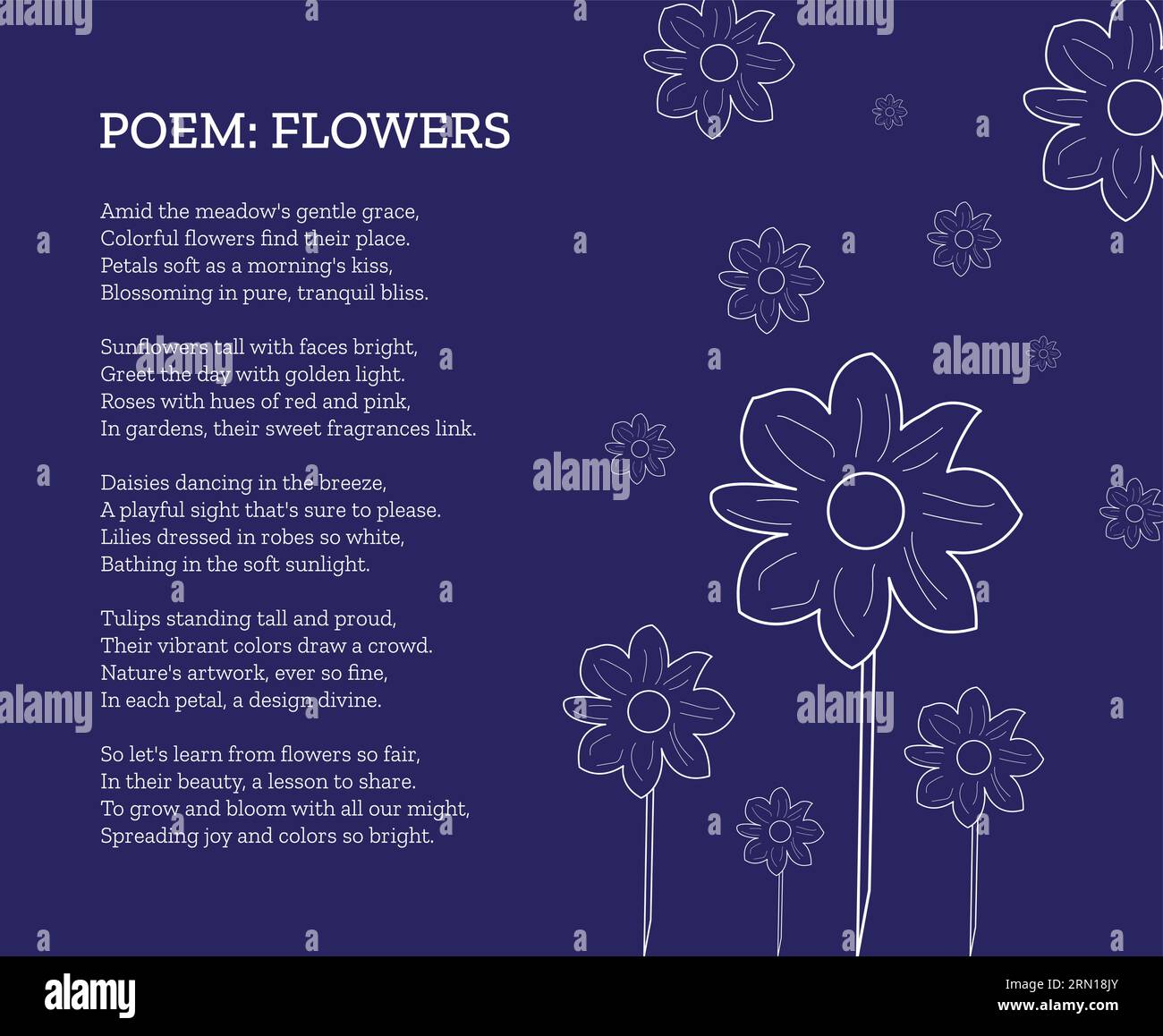 English poetry Stock Vector Images - Alamy