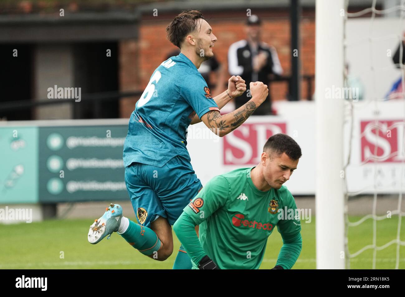 Southport v Chorley 28 August 2023 Big Help Stadium .Southport ...