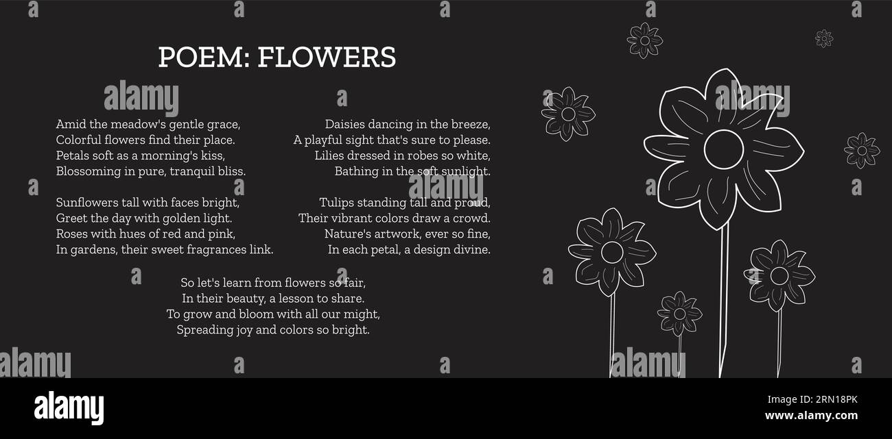 English poetry Stock Vector Images - Alamy