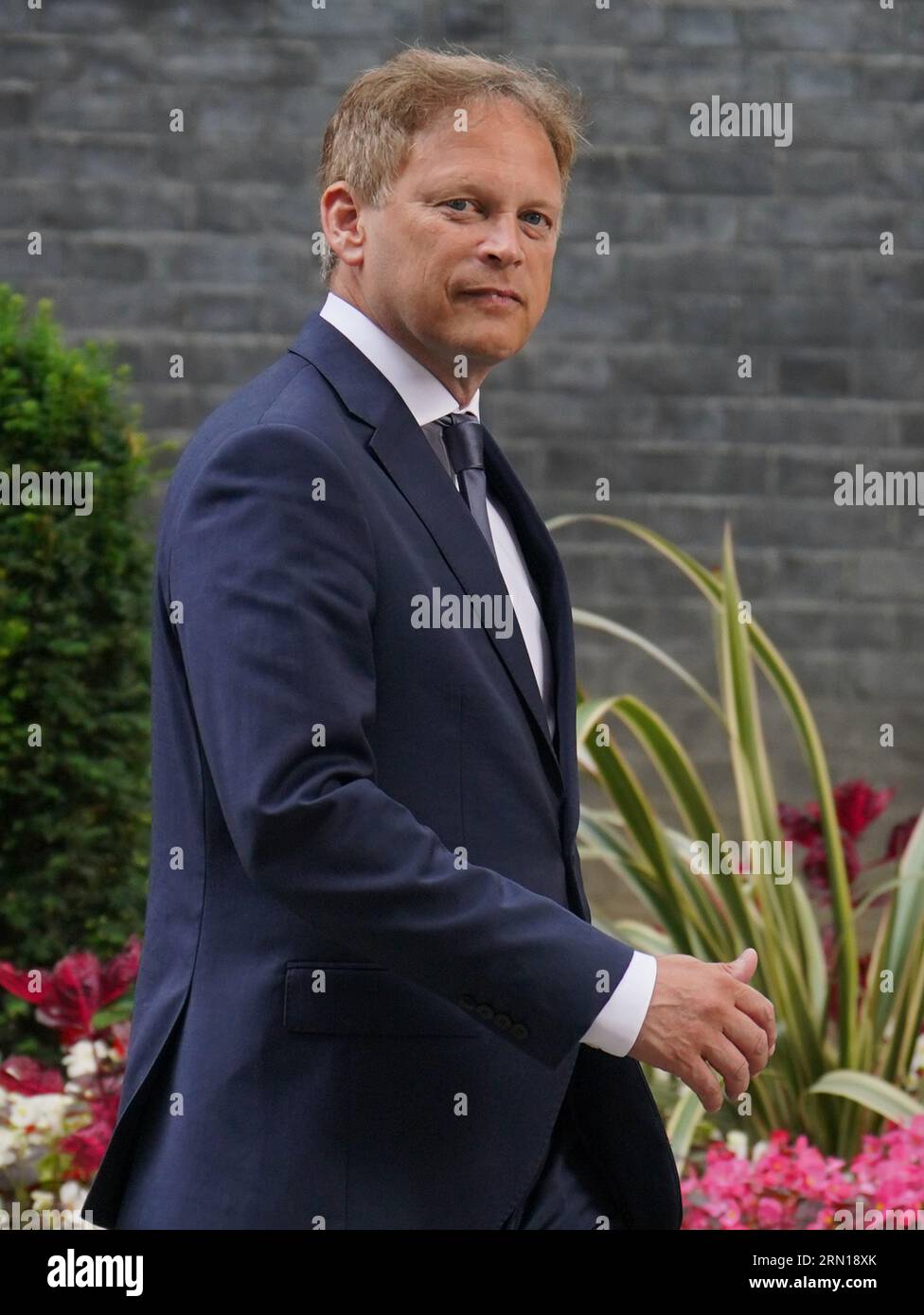 Grant Shapps leaves Downing Street after being appointed Defence Secretary in Prime Minister ...