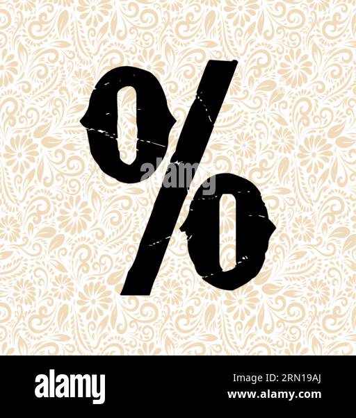 Carnival Alphabet SYMBOL PERCENT , Black alphabet vector, alphabet ...