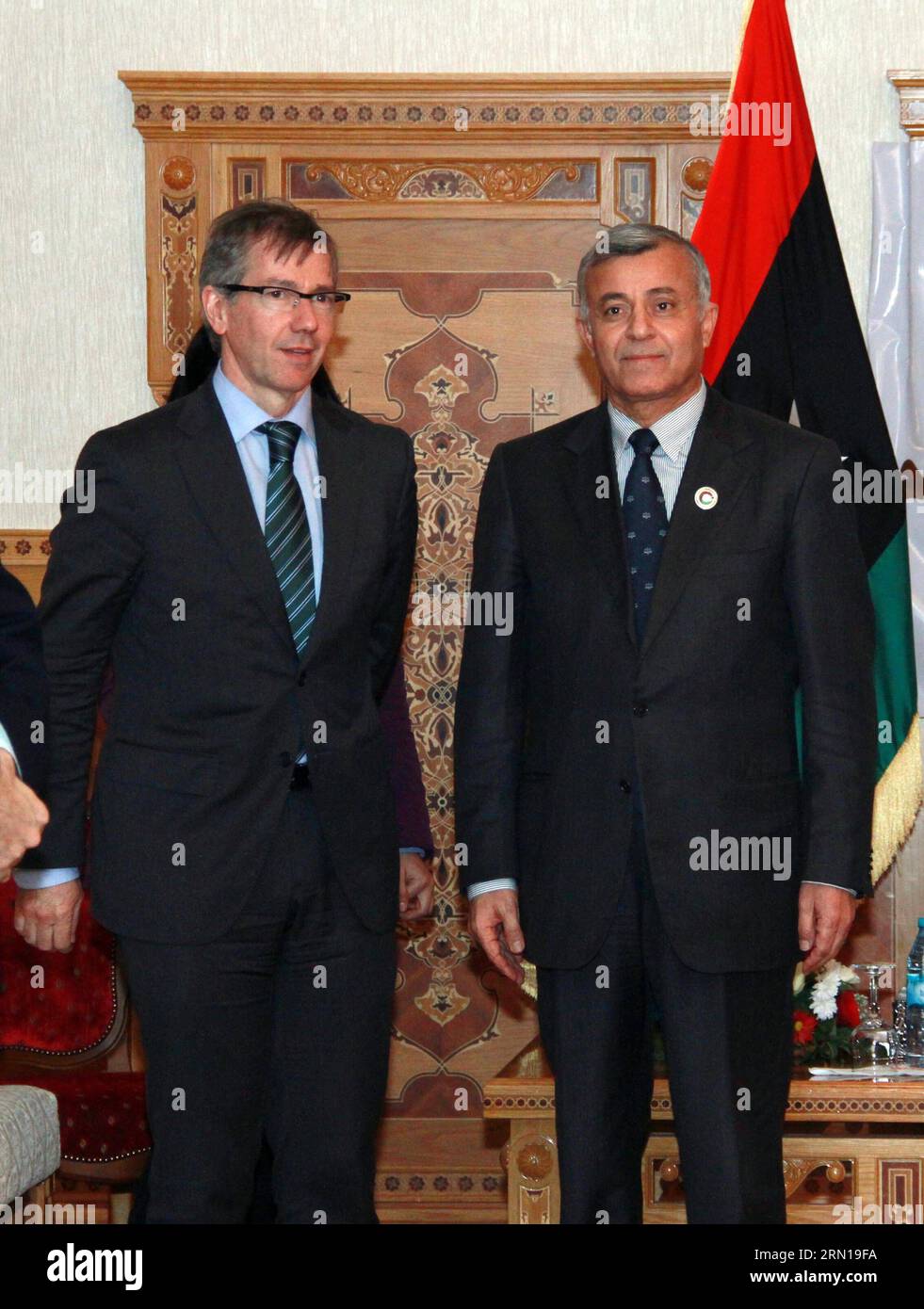 (141208) -- TRIPOLI, Dec. 8, 2014 -- United Nations Special Envoy to ...