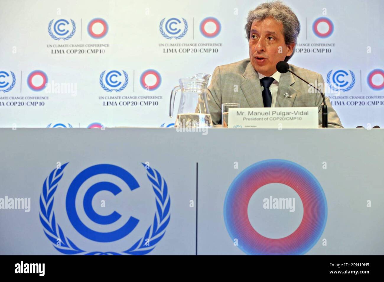 Peru lima un environment cop20 hi-res stock photography and images - Alamy