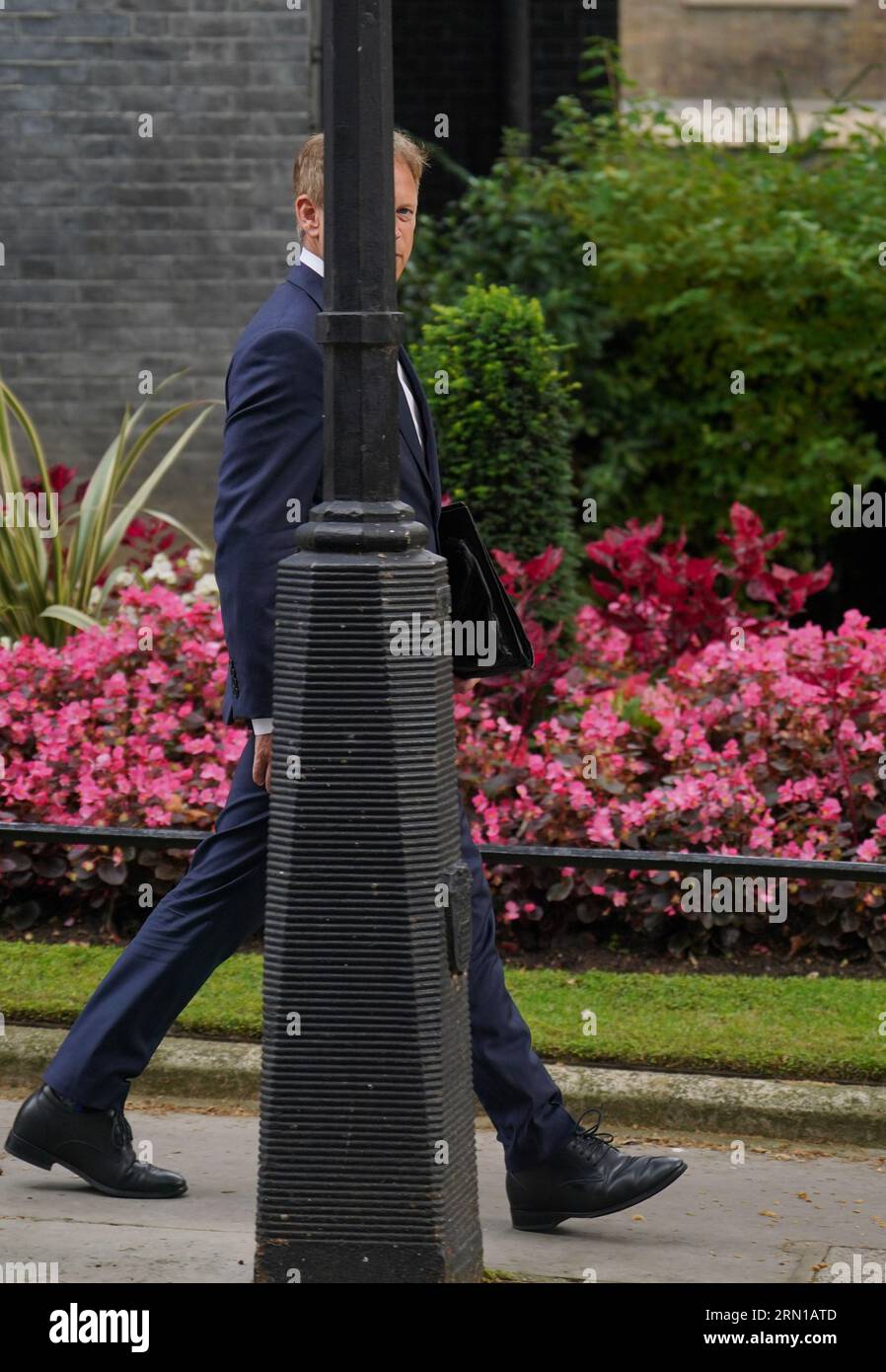 Grant Shapps leaves Downing Street after being appointed Defence Secretary in Prime Minister ...