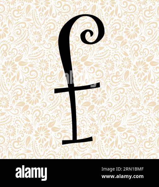 Curlz Alphabet F LOWER , Black alphabet vector, alphabet vector ...