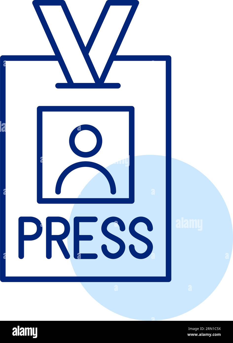 Press badge hi-res stock photography and images - Alamy