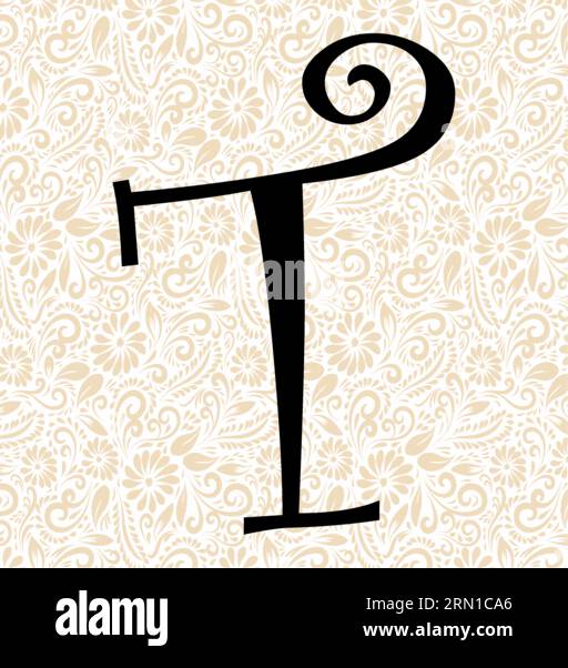 Curlz Alphabet T UPPER , Black alphabet vector, alphabet vector ...