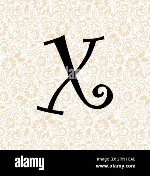 Curlz Alphabet X LOWER , Black alphabet vector, alphabet vector ...