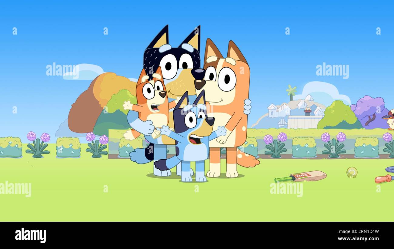 Bluey tv hi-res stock photography and images - Alamy