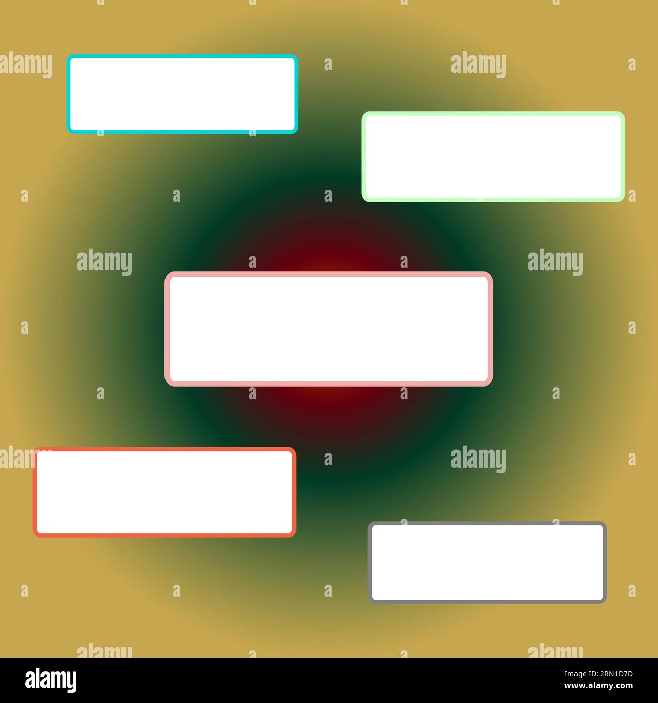 Stylish plates on white Stock Vector Images - Alamy