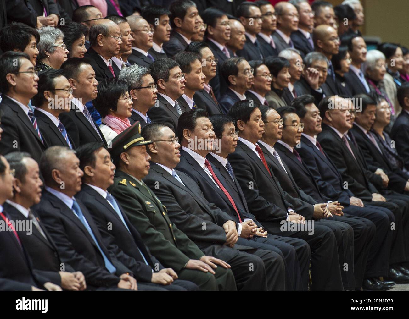 (141219) -- MACAO, Dec. 19, 2014 -- Chinese President Xi Jinping (C ...