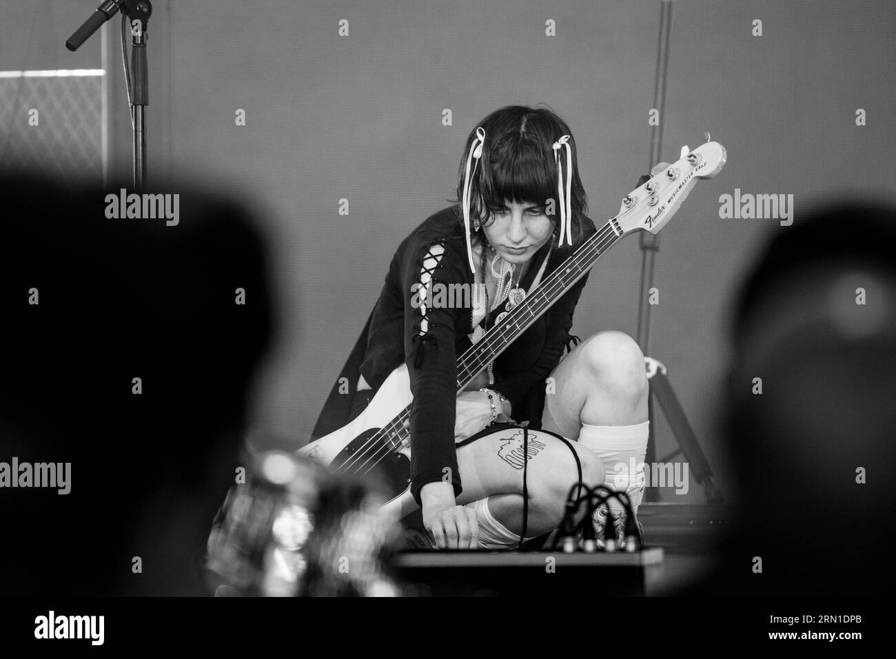 Alex Brady of Julie – a grunge/shoegaze band from Orange County – at ...