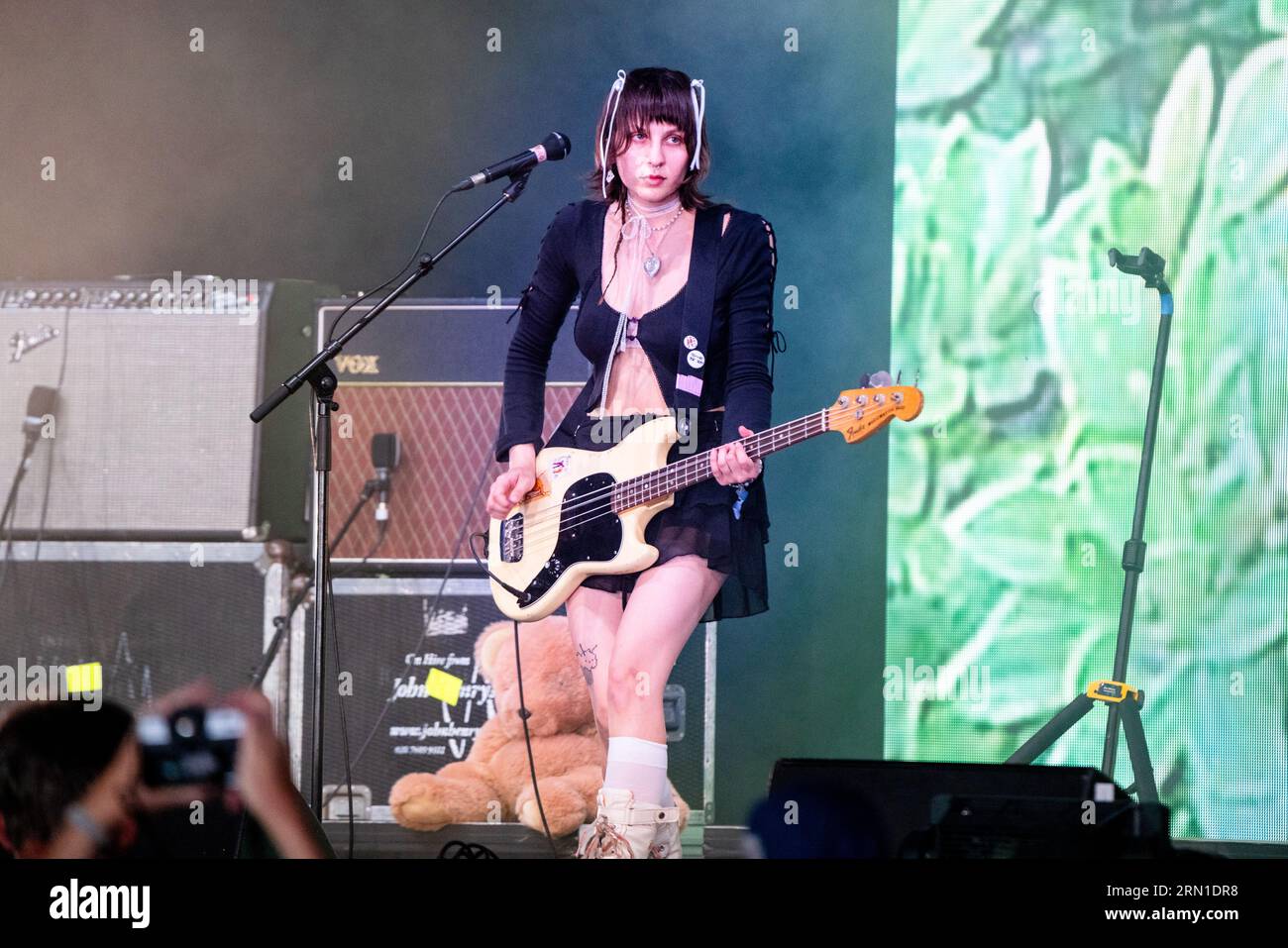 Alex Brady of Julie – a grunge/shoegaze band from Orange County – at ...