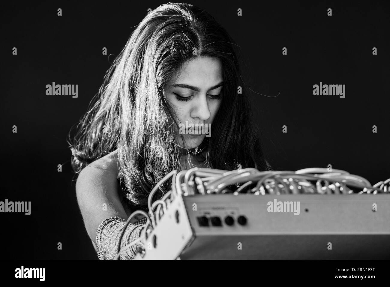Arushi Jain – AKA Modular Princess – on the Walled Garden Stage at ...