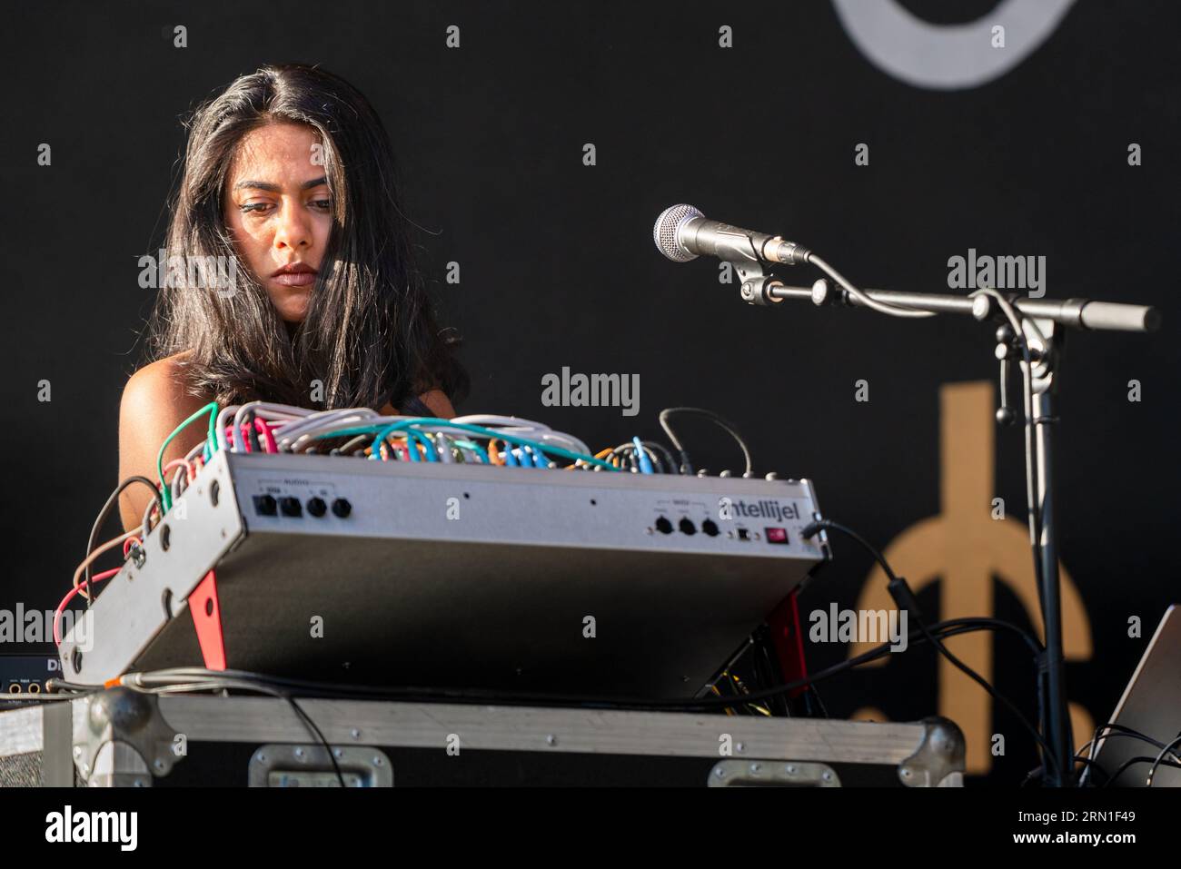 Arushi Jain – AKA Modular Princess – on the Walled Garden Stage at ...