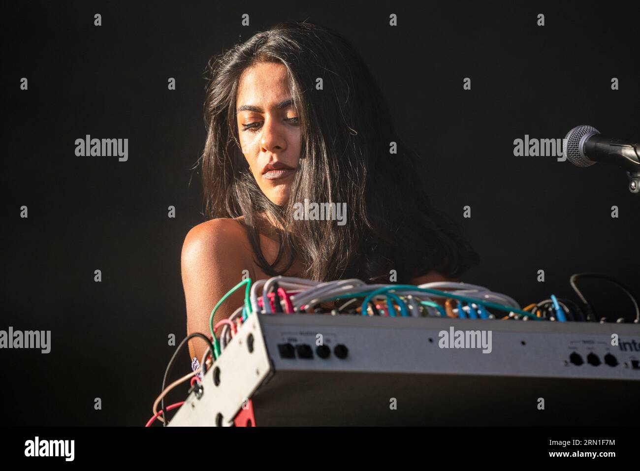 Arushi Jain – AKA Modular Princess – on the Walled Garden Stage at ...
