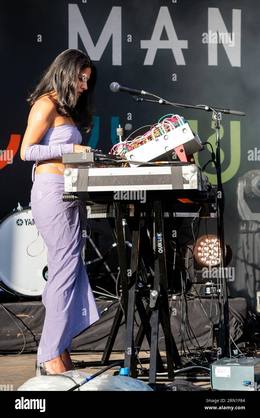 Arushi Jain – AKA Modular Princess – on the Walled Garden Stage at ...