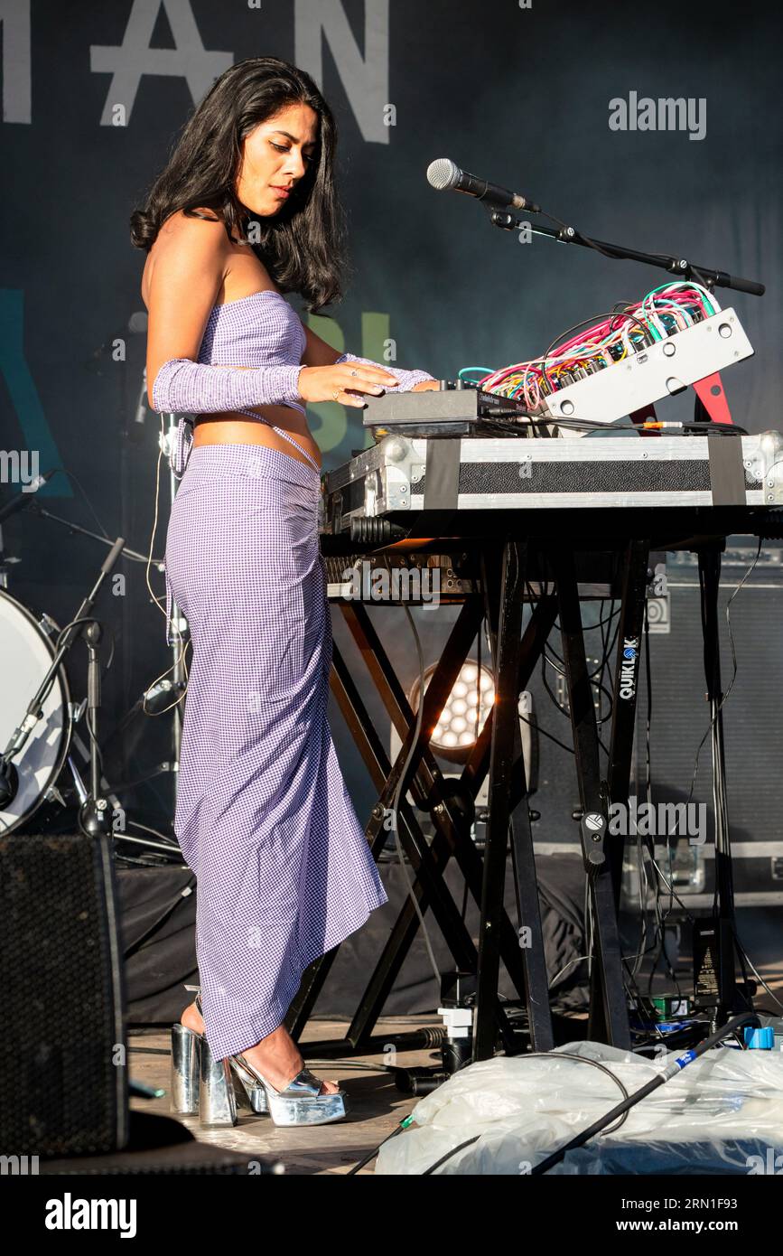 Arushi Jain – AKA Modular Princess – on the Walled Garden Stage at ...