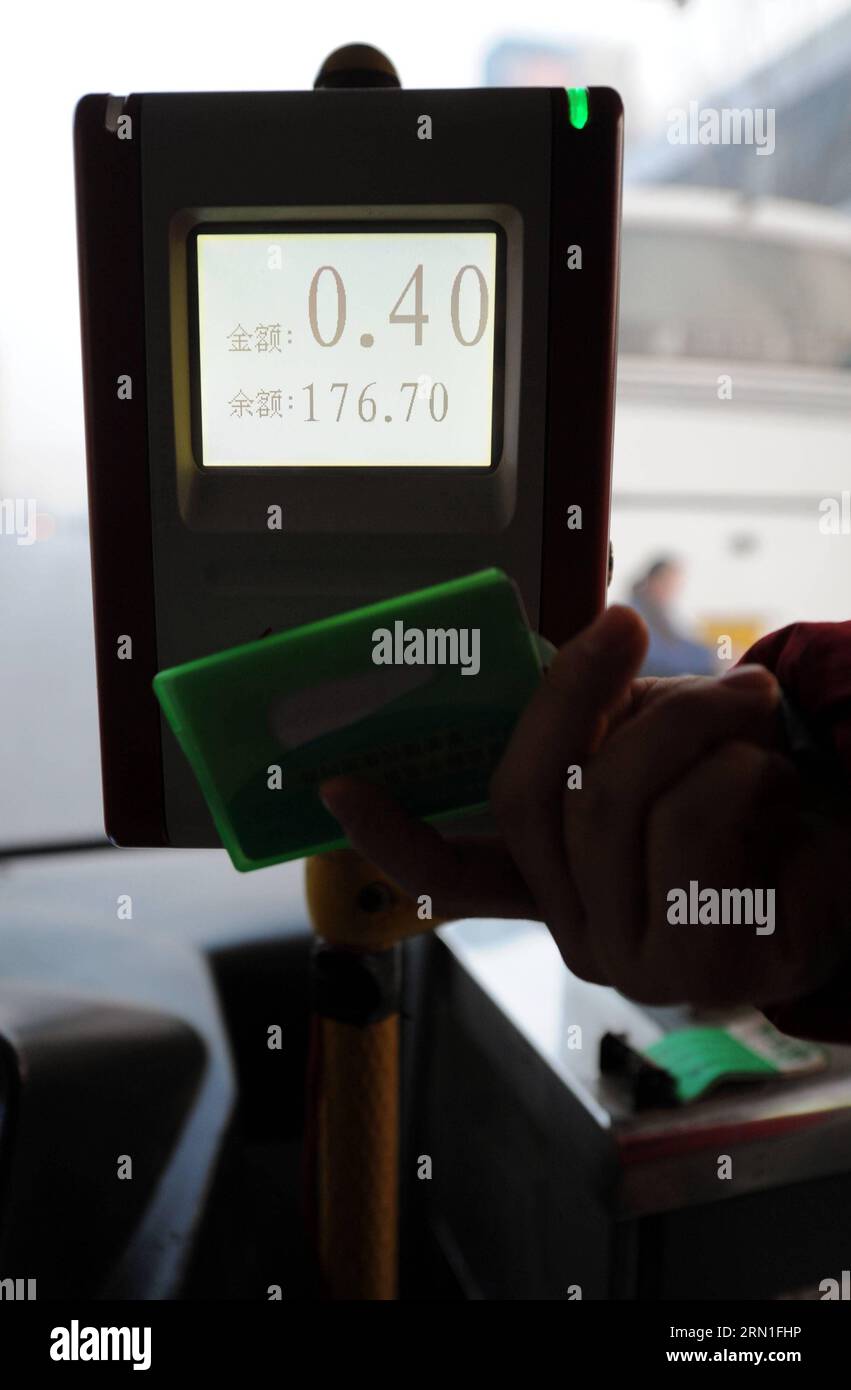 Fare card on a bus hi-res stock photography and images - Alamy