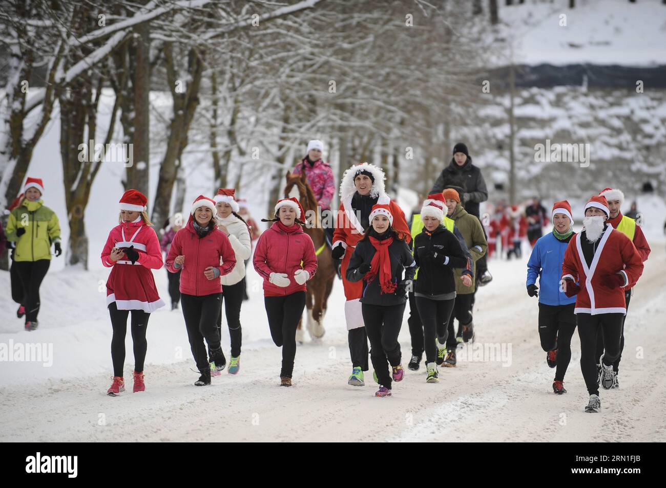 Weihnachtslauf hi-res stock photography and images - Alamy