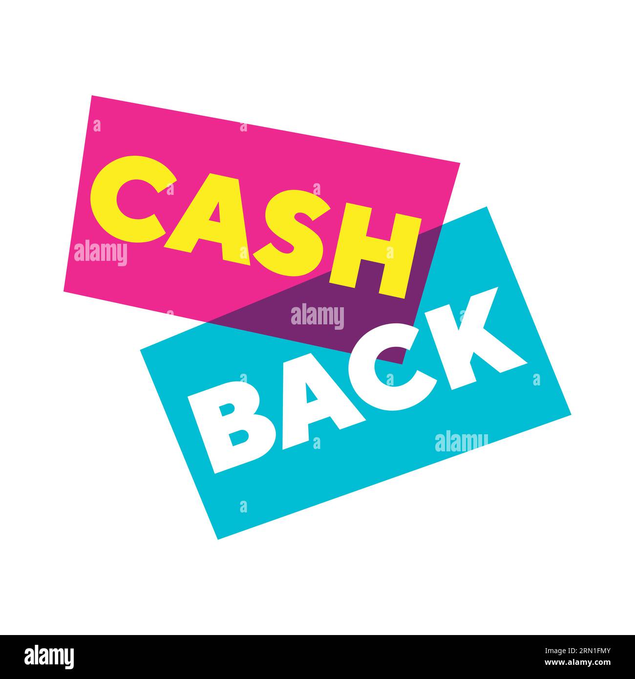 Cash back promotional banner design Stock Vector Image & Art - Alamy