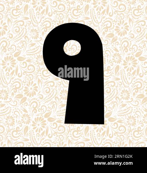 Funny Alphabet 9 , Black alphabet vector, alphabet vector, alphabet ...