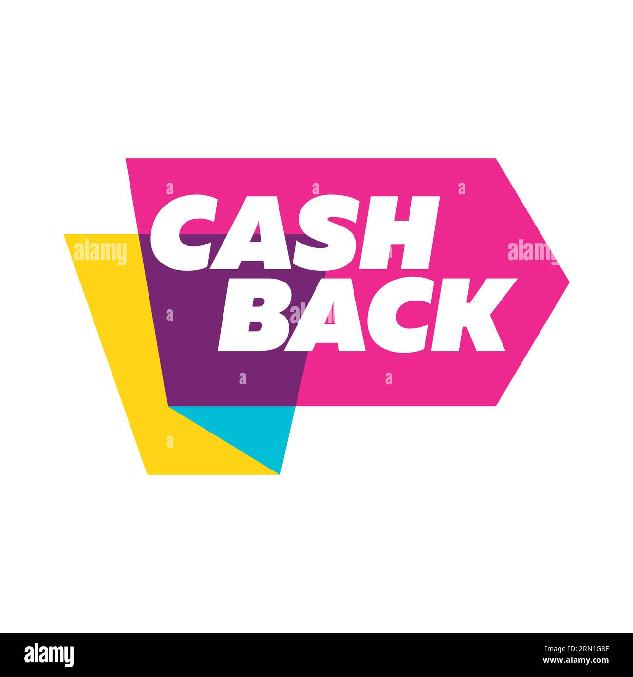 Cash back banner design on white background Stock Vector Image & Art ...