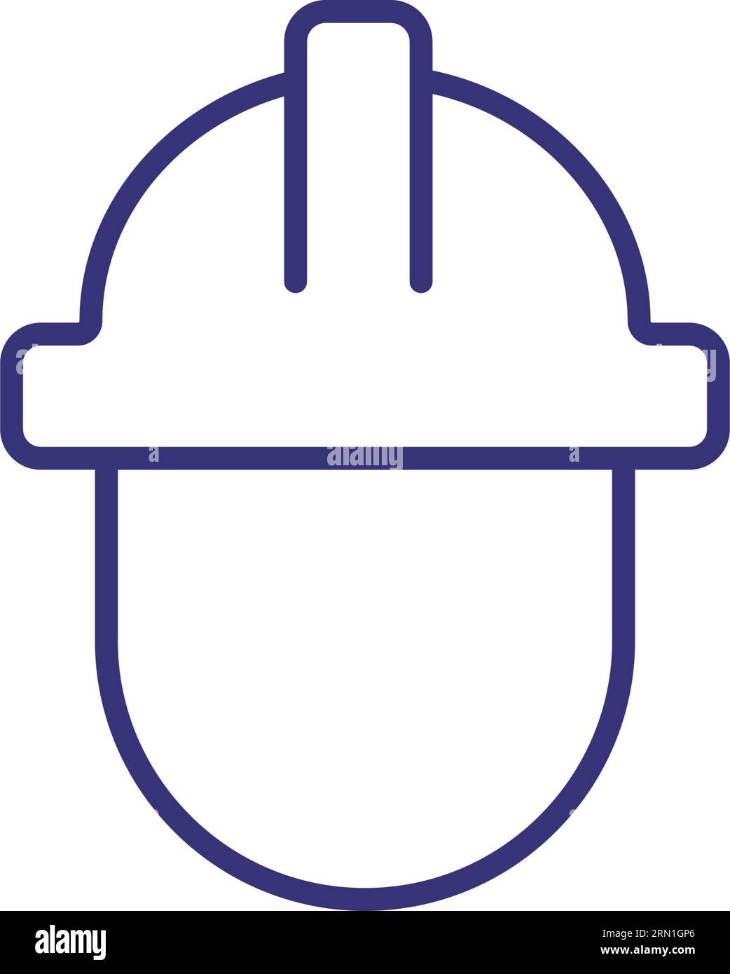 Avatar line blue icon Cut Out Stock Images & Pictures - Alamy