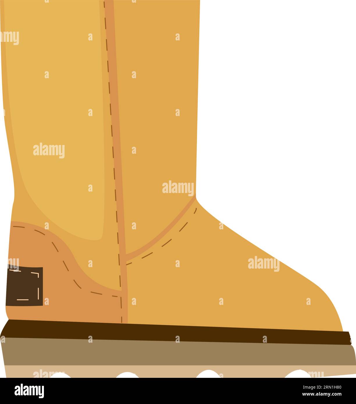 Ugg shoe illustration Stock Vector Image & Art - Alamy