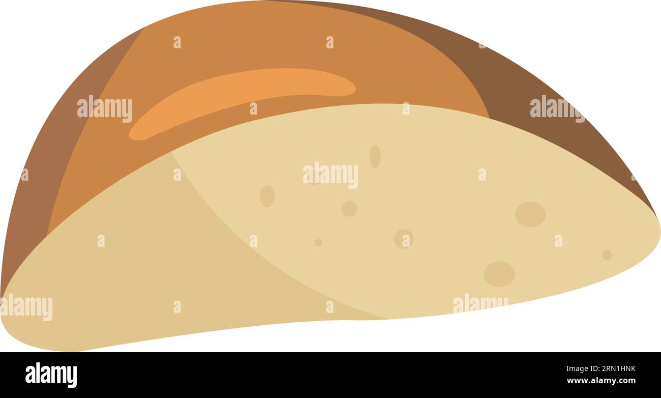 Slice of bread illustration Stock Vector Image & Art - Alamy