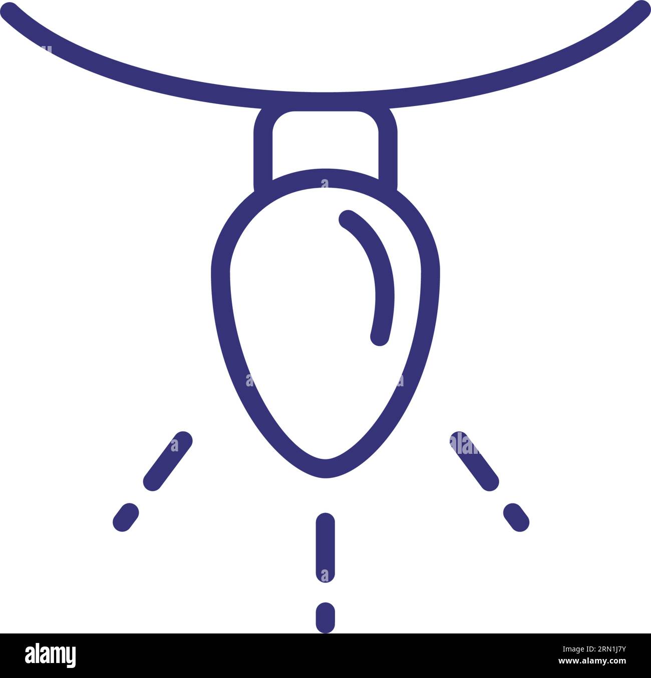 Pendant lamp not bed not ceiling Cut Out Stock Images & Pictures - Alamy
