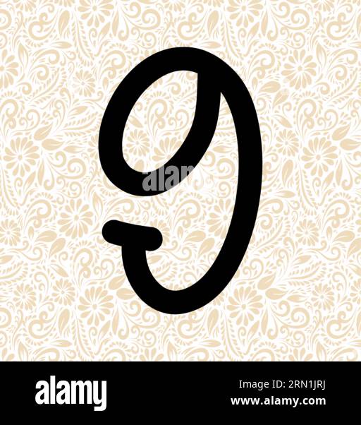 Jelly Bean Alphabet 9 , Black alphabet vector, alphabet vector ...