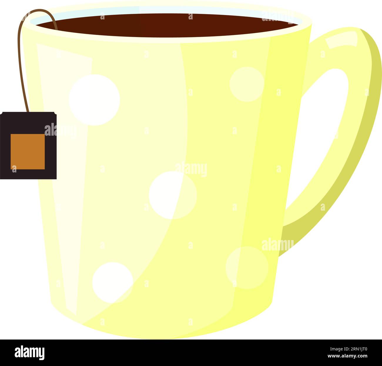 Tea oclock Stock Vector Images - Alamy