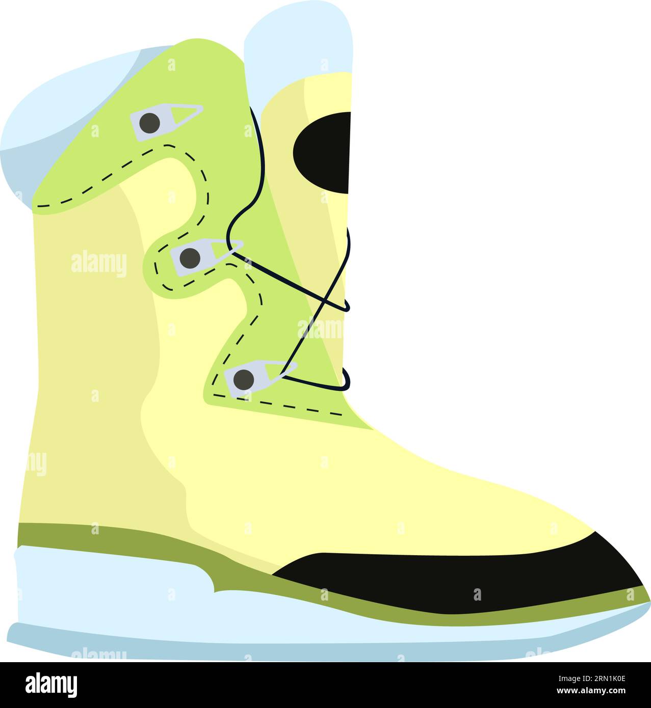 Trainer boots Stock Vector Images - Alamy
