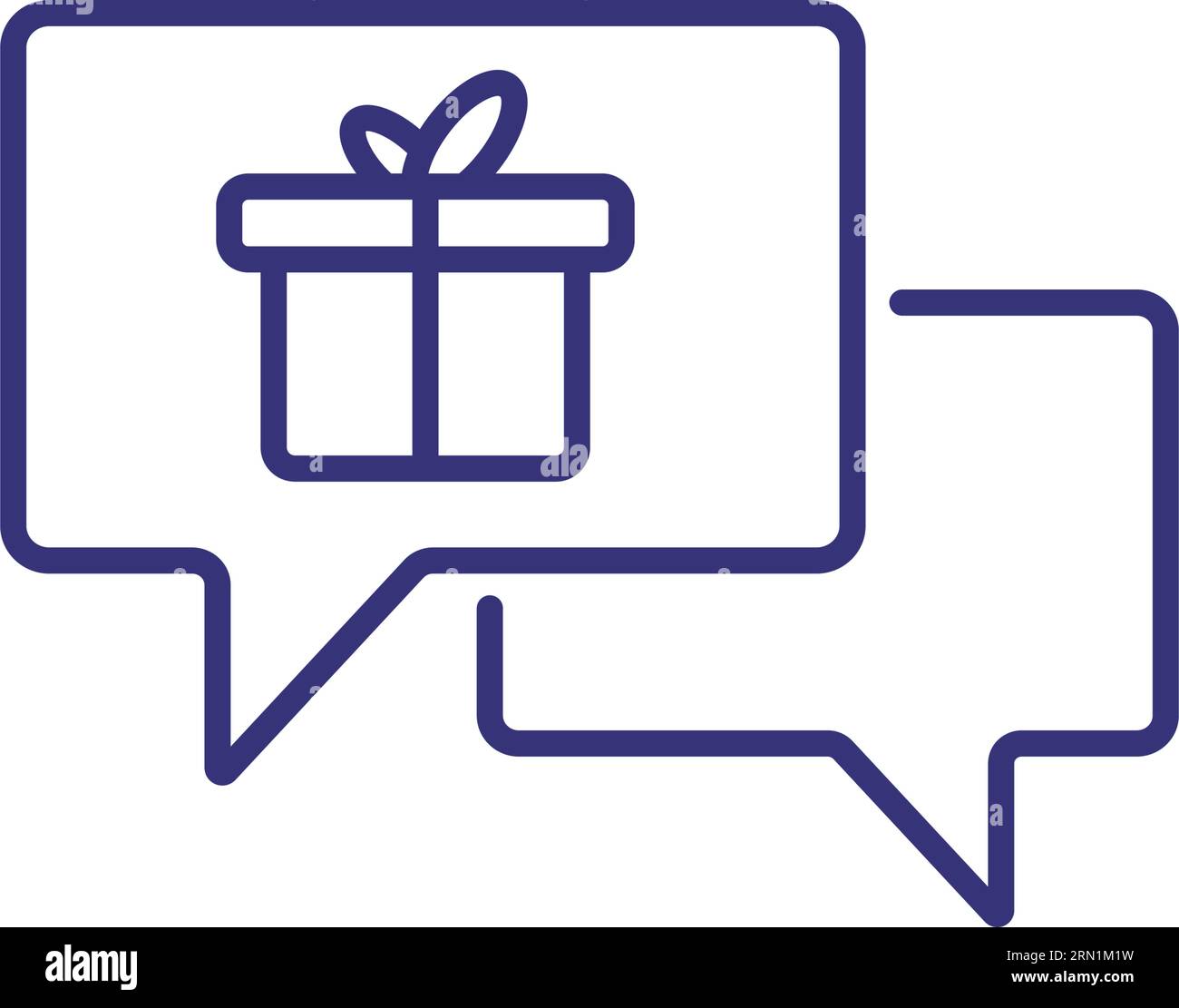 Choosing gifts Stock Vector Images - Alamy