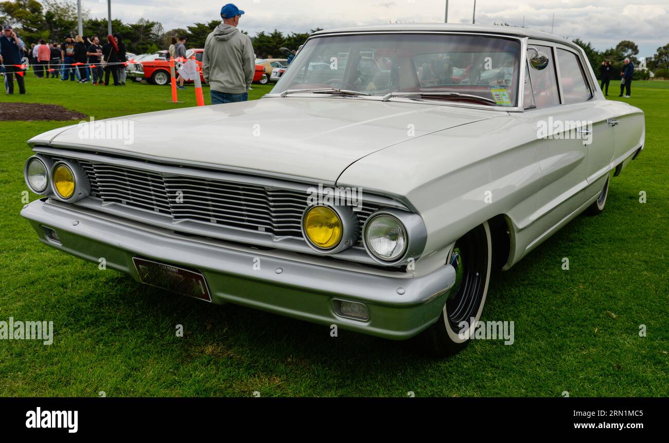 Ford Vintage Retro Show Shine Day Out, Melbourne Victoria Stock Photo ...