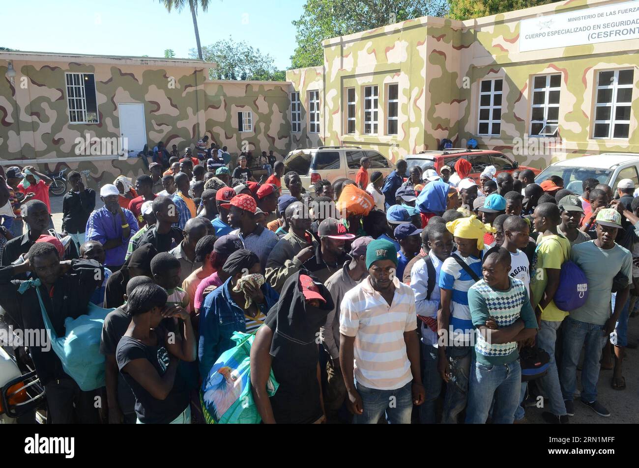 Haitian border hi-res stock photography and images - Alamy