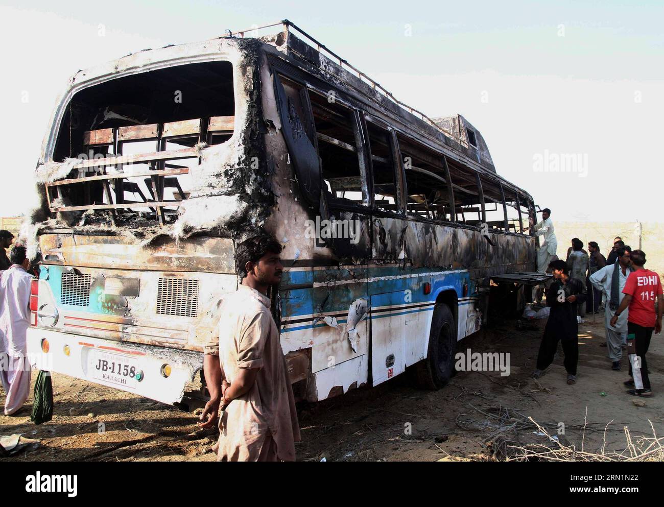 Bus accident pakistan hi-res stock photography and images - Alamy