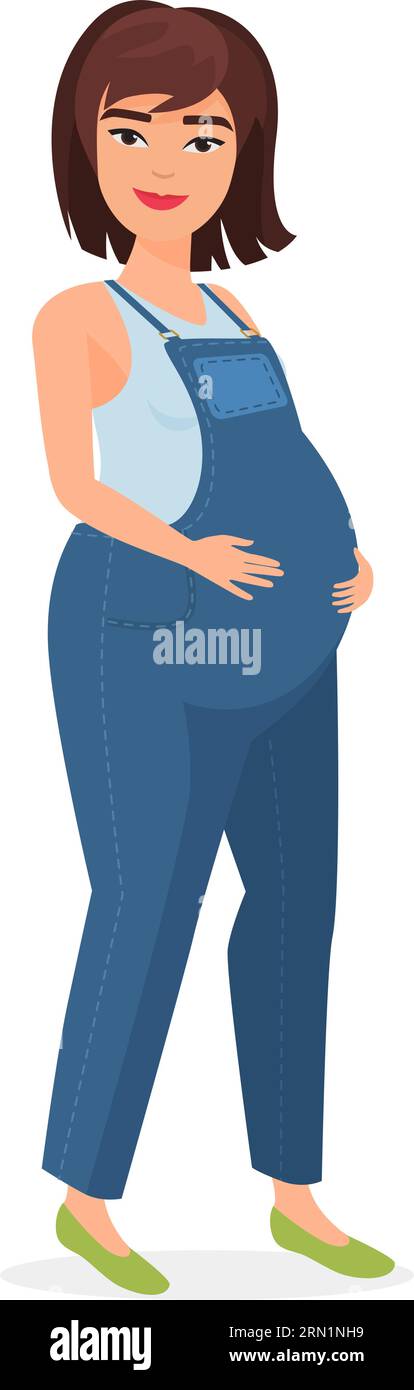 Future pregnant mother. Woman waiting for a baby, motherhood pregnancy ...