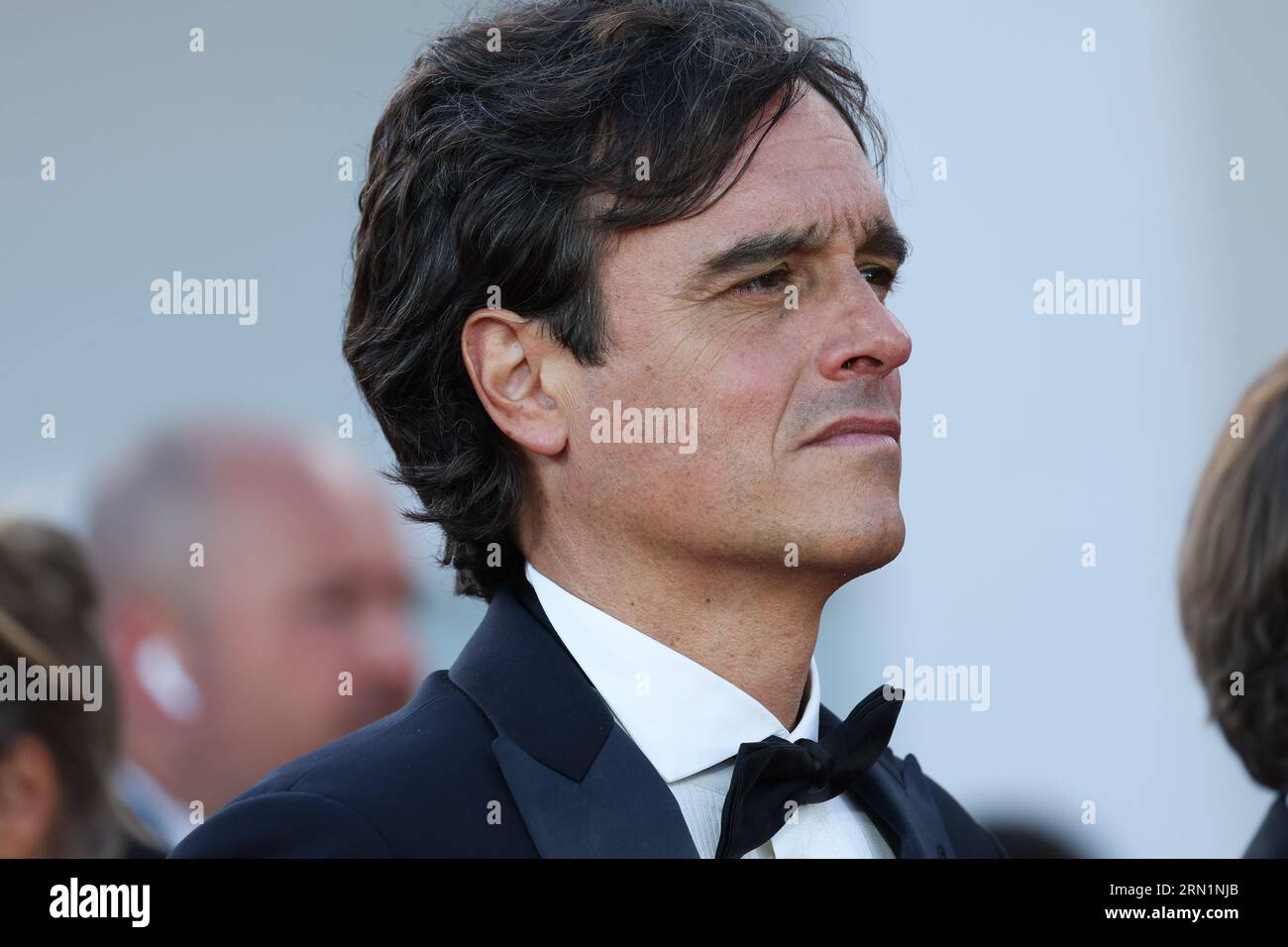 Emanuele Farneti attends the opening red carpet at the 80th Venice ...