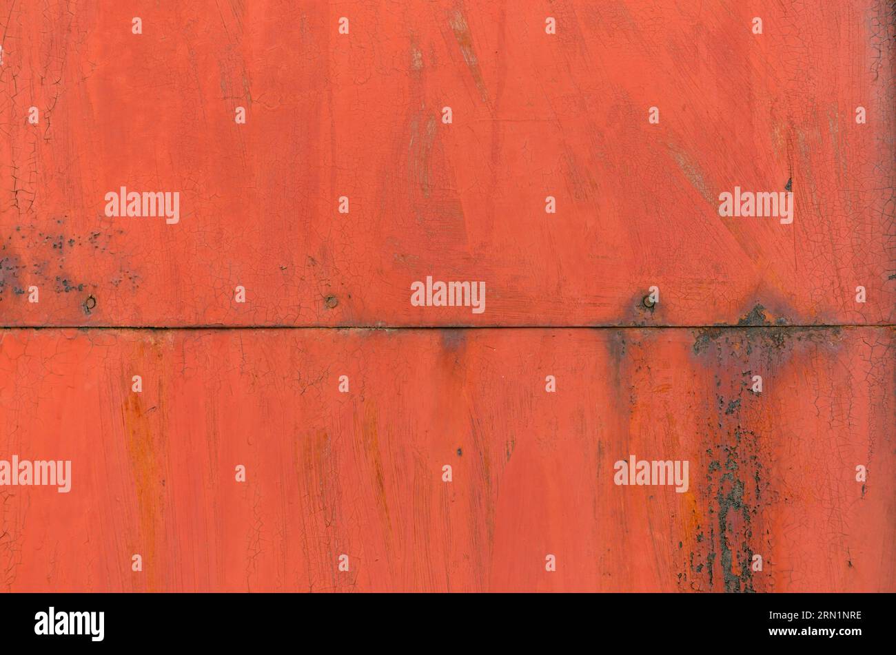 Distressed Orange Color Metal Rusty Seam Texture Stock Photo - Alamy