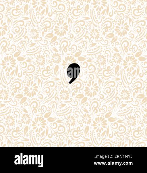 Old Fashioned Alphabet SYMBOL COMMA , Black alphabet vector, alphabet ...