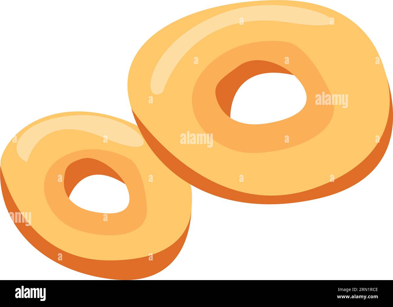 Ring shaped donut Stock Vector Images - Alamy